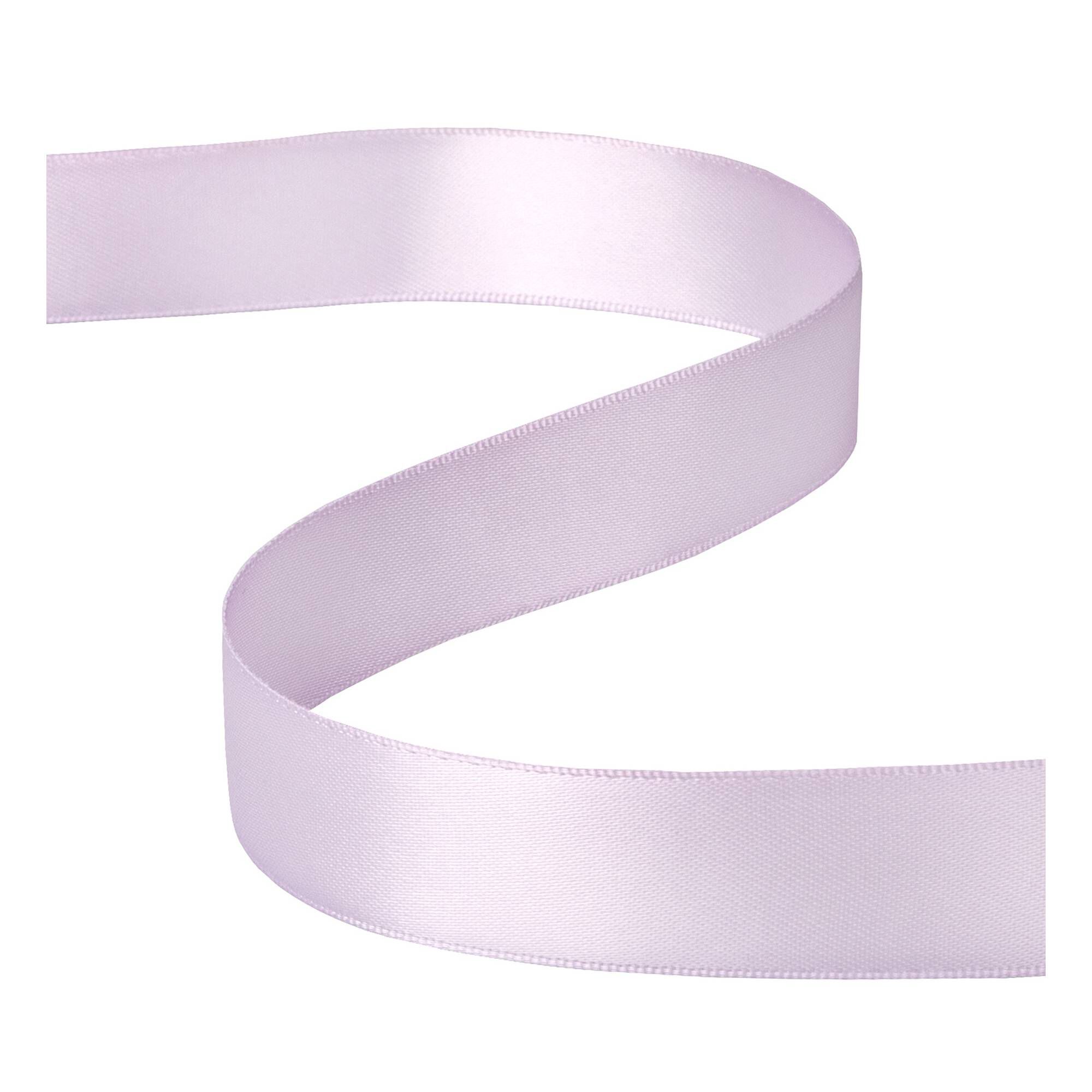 Light Orchid Double-Faced Satin Ribbon 18mm x 5m | Hobbycraft