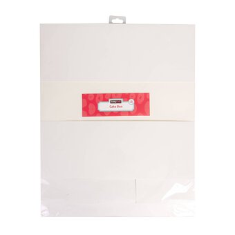 White Cake Box 16 Inches | Hobbycraft