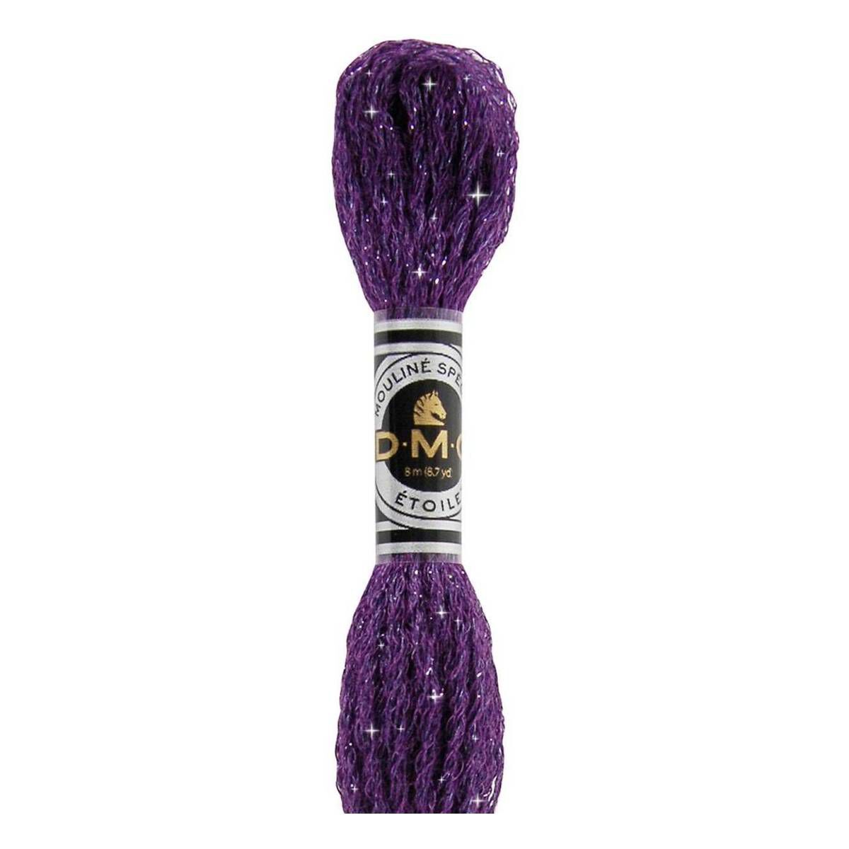 DMC Deep Purple Mouline Etoile Cotton Thread 8m (C550) | Hobbycraft