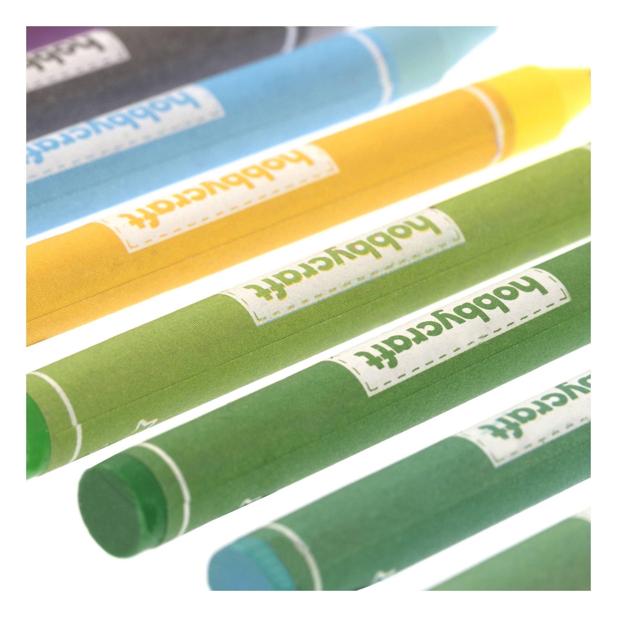 Pastel Wax Crayons 12 Pack | Hobbycraft