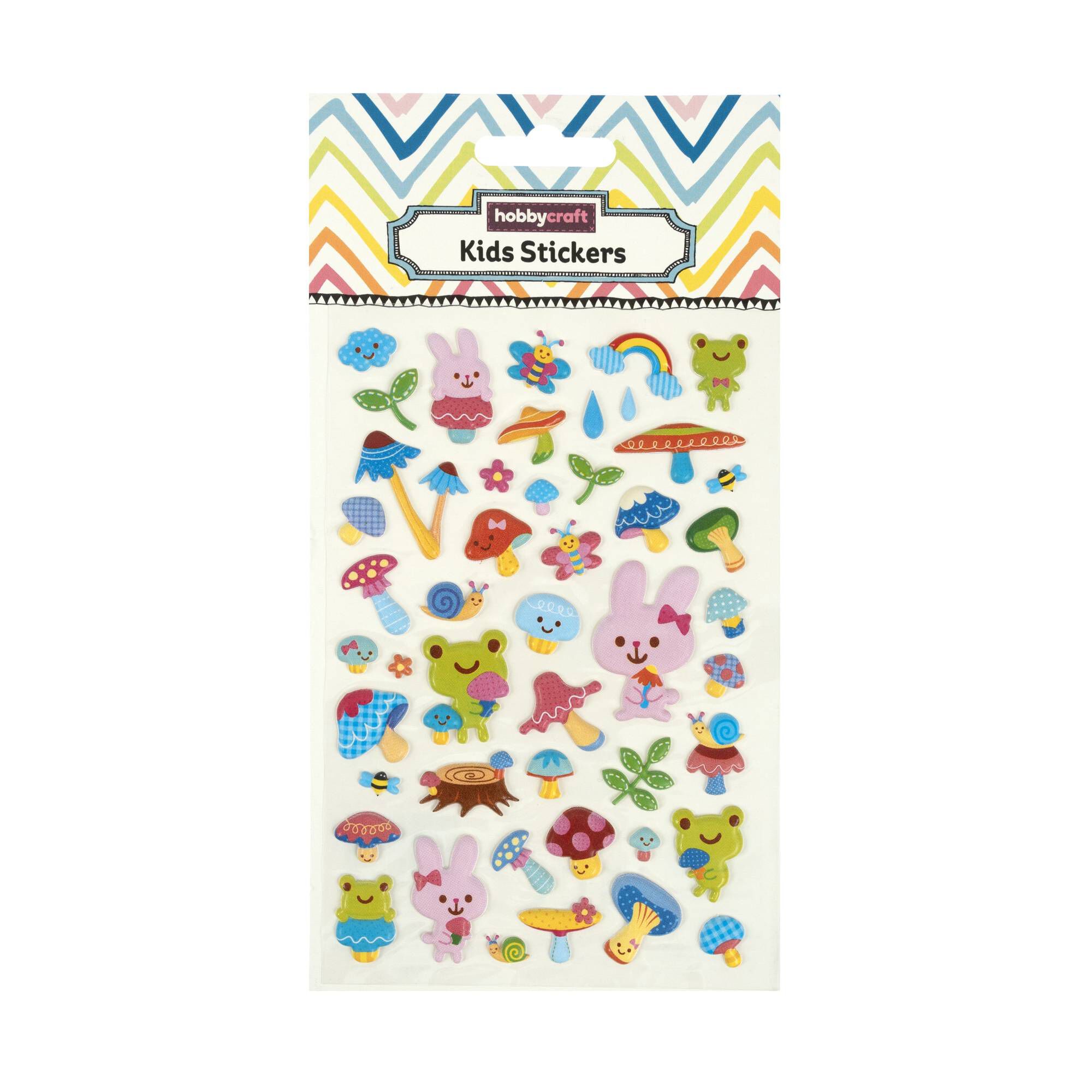 Rabbit and Frog Puffy Stickers | Hobbycraft