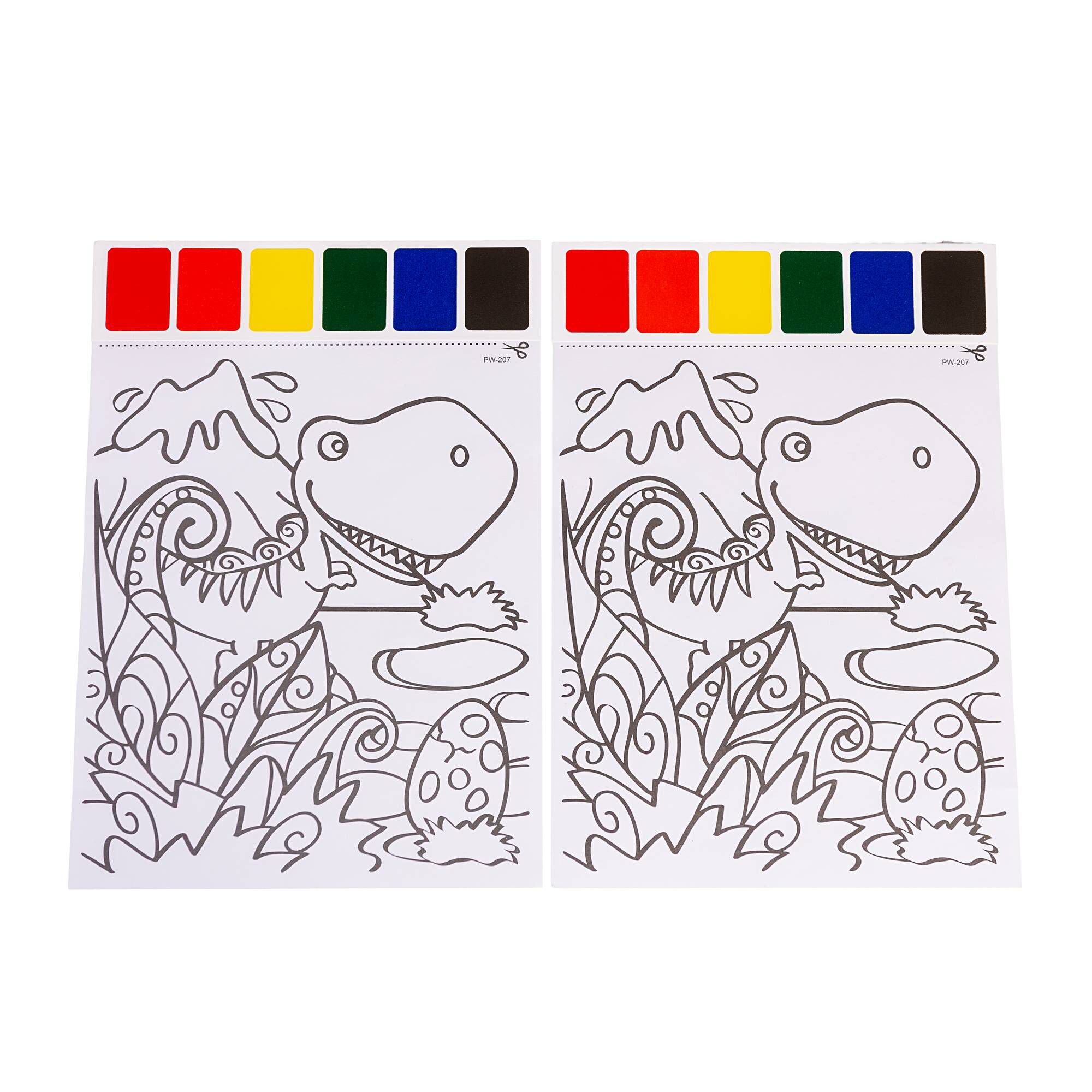 Dinosaur Paint with Water Picture 2 Pack | Hobbycraft