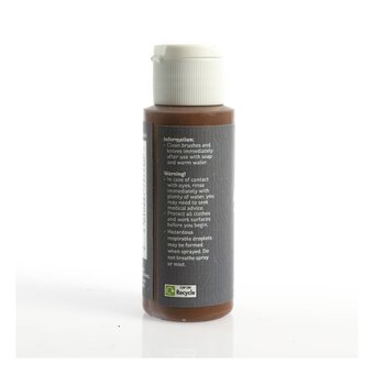 Chocolate Acrylic Craft Paint 60ml | Hobbycraft