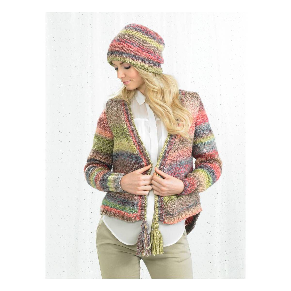 James C Brett Marble Chunky Ladies Jacket Pattern JB245 | Hobbycraft