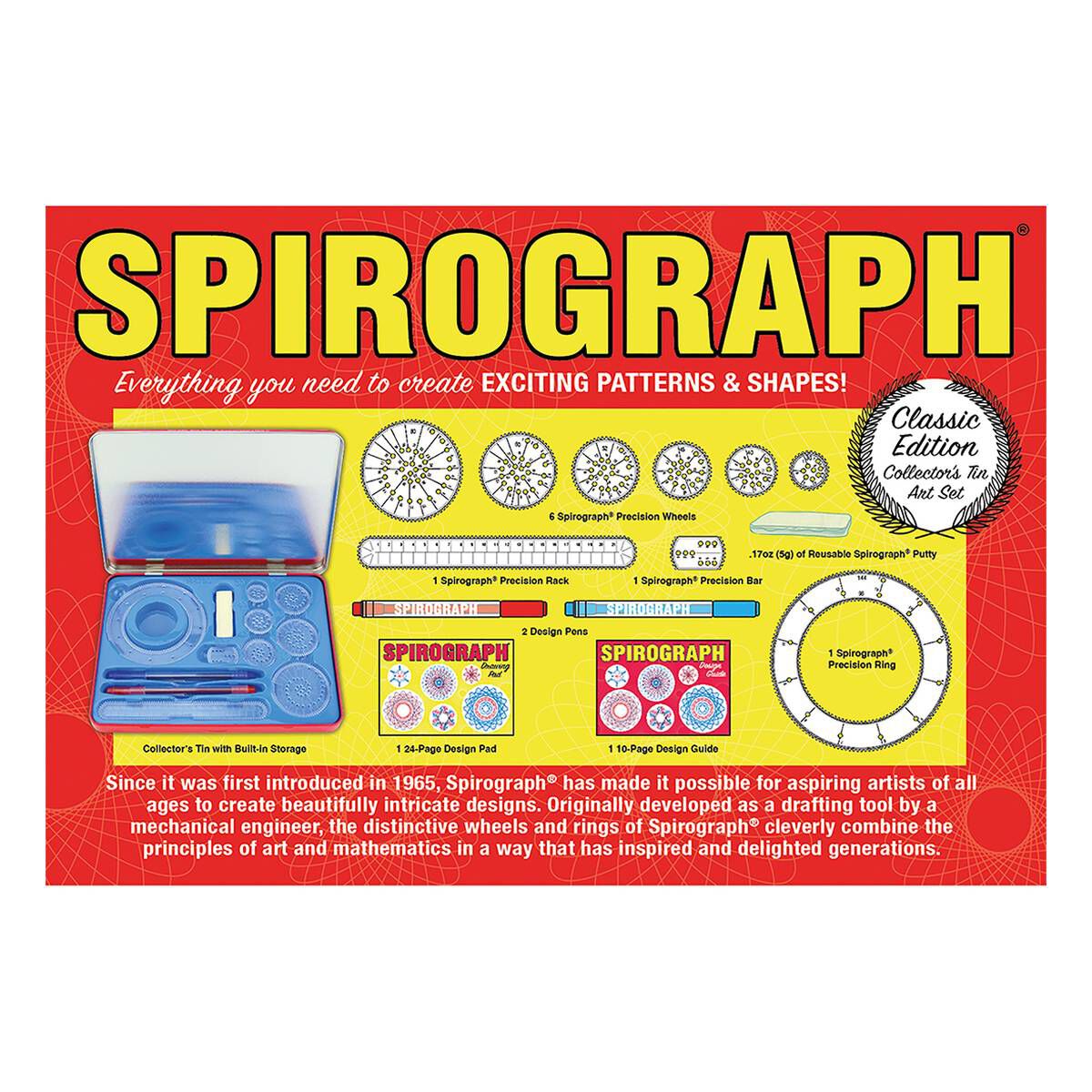 Retro Tin Spirograph Set | Hobbycraft