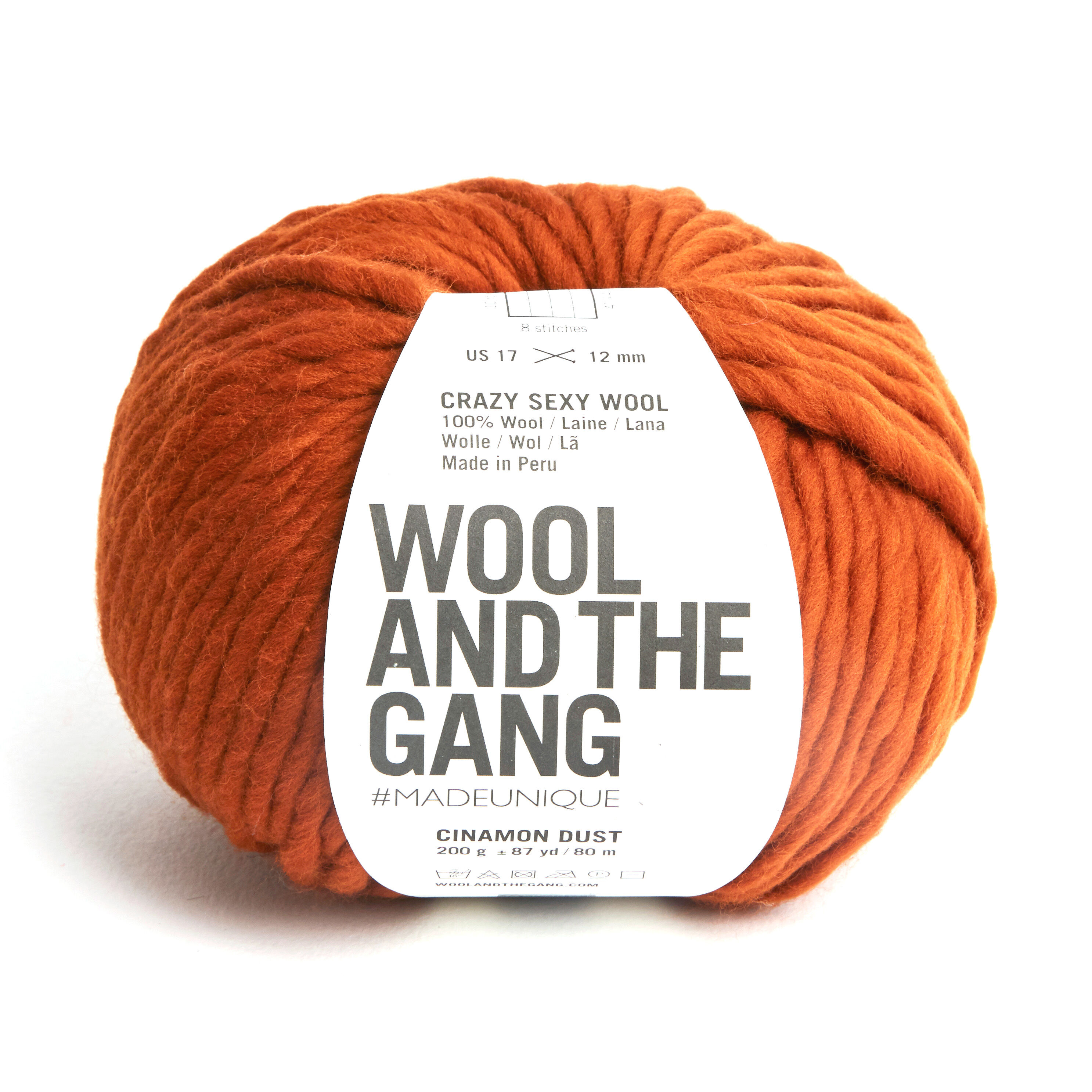Wool and the Gang Cinnamon Dust Crazy Sexy Wool 200g | Hobbycraft
