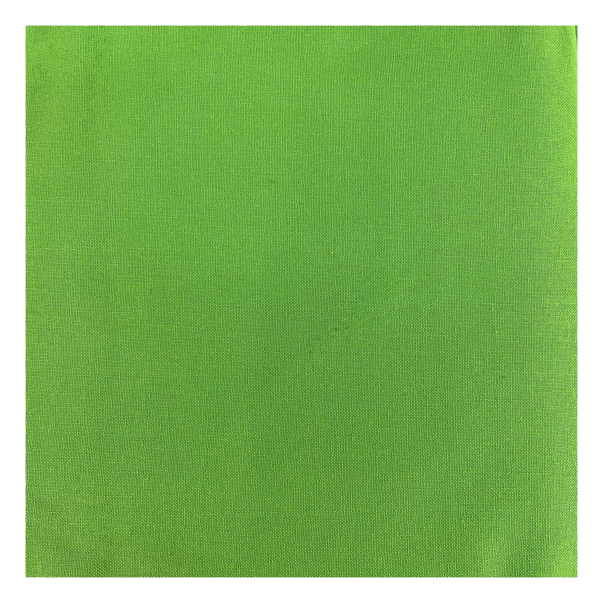 Bright Green Cotton Homespun Fabric by the Metre | Hobbycraft
