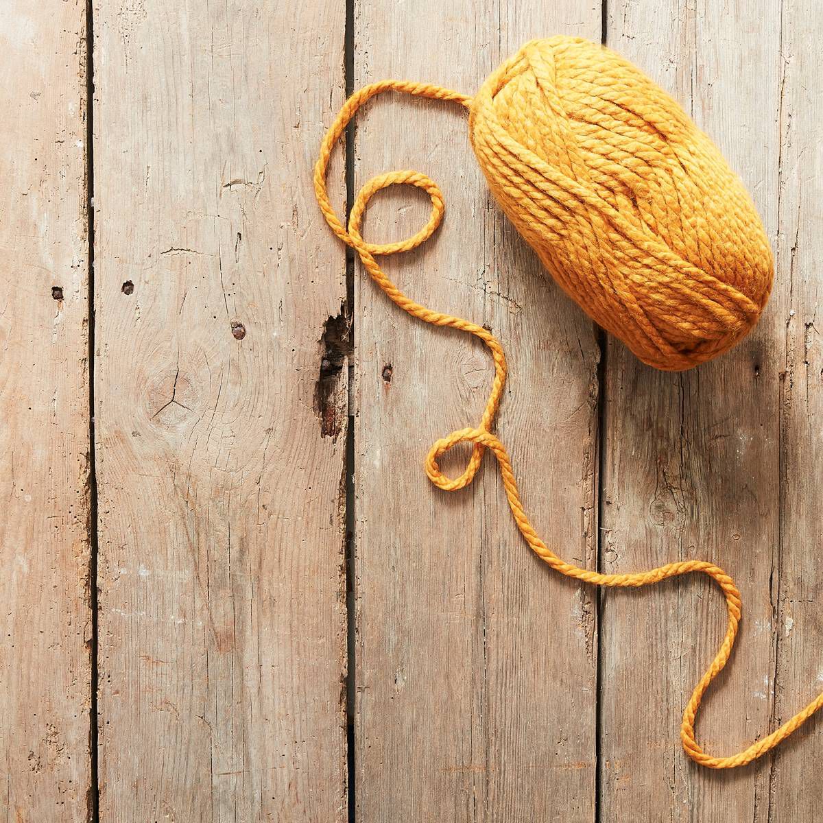 Knitcraft Mustard Hug It Out Yarn 200g | Hobbycraft