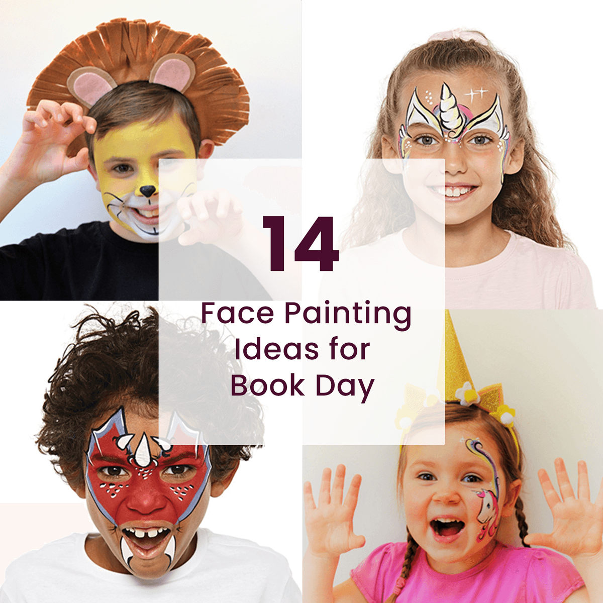 14 Face Painting Ideas for Book Day | Hobbycraft