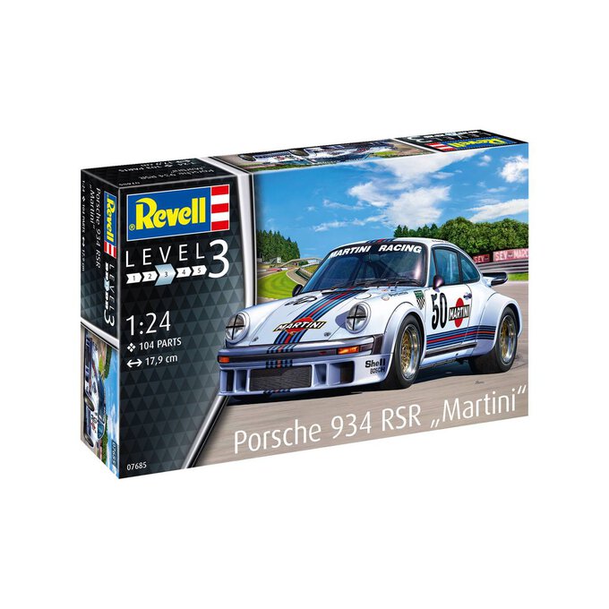 Revell Porsche 934 RSR Martini Model Kit 1:24 | Hobbycraft