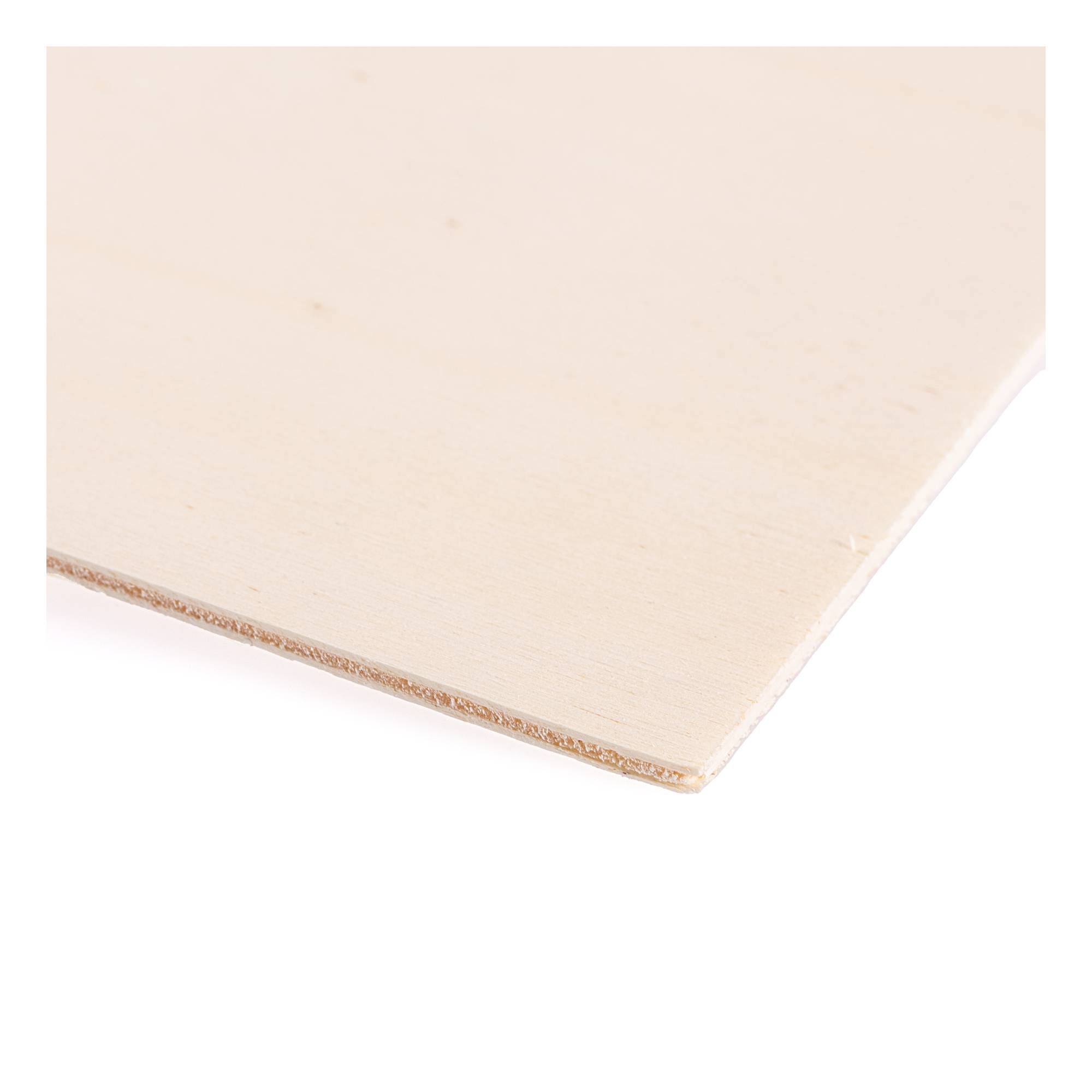 Poplar Plywood Sheet 3mm x 30cm x 30cm | Hobbycraft