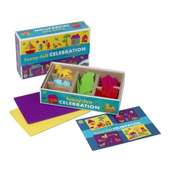 Fuzzy-Felt Celebration Box | Hobbycraft