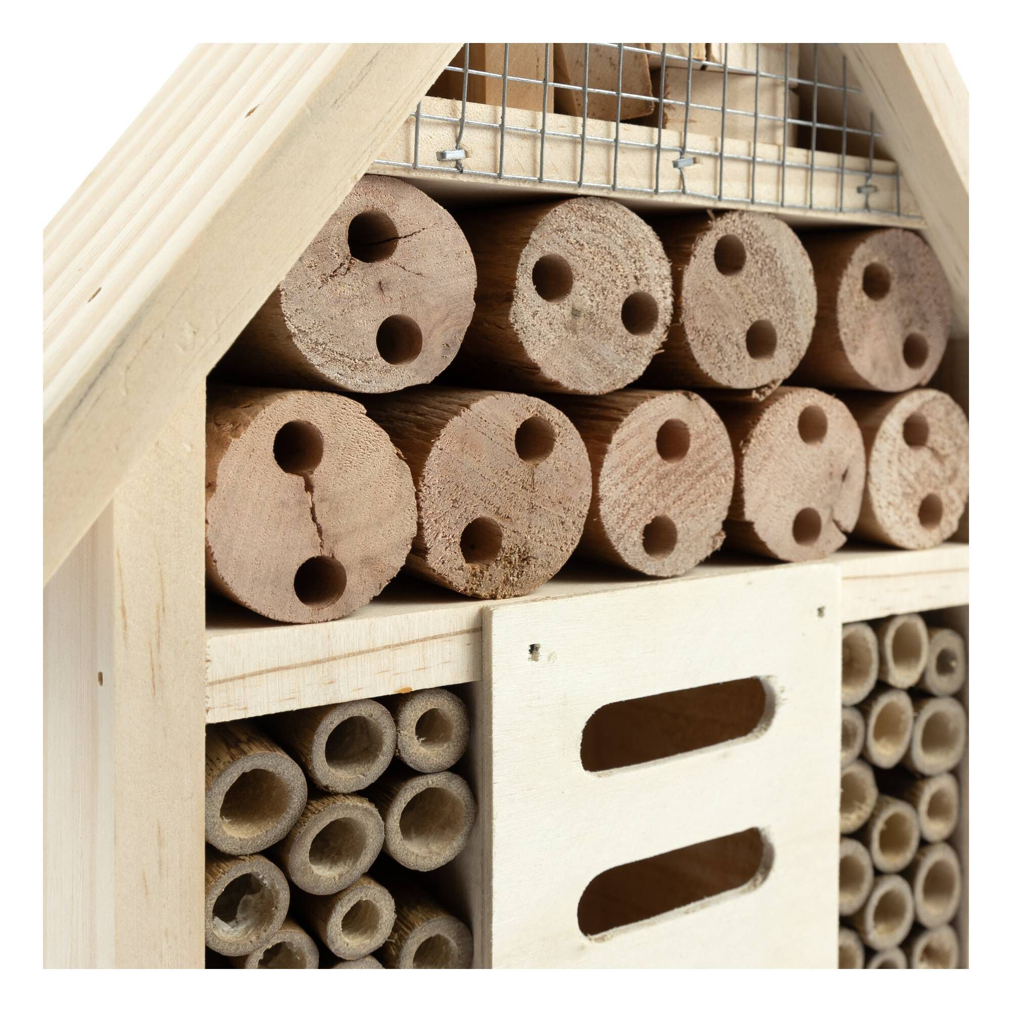 Wooden Insect House 20cm x 9cm x 30cm | Hobbycraft