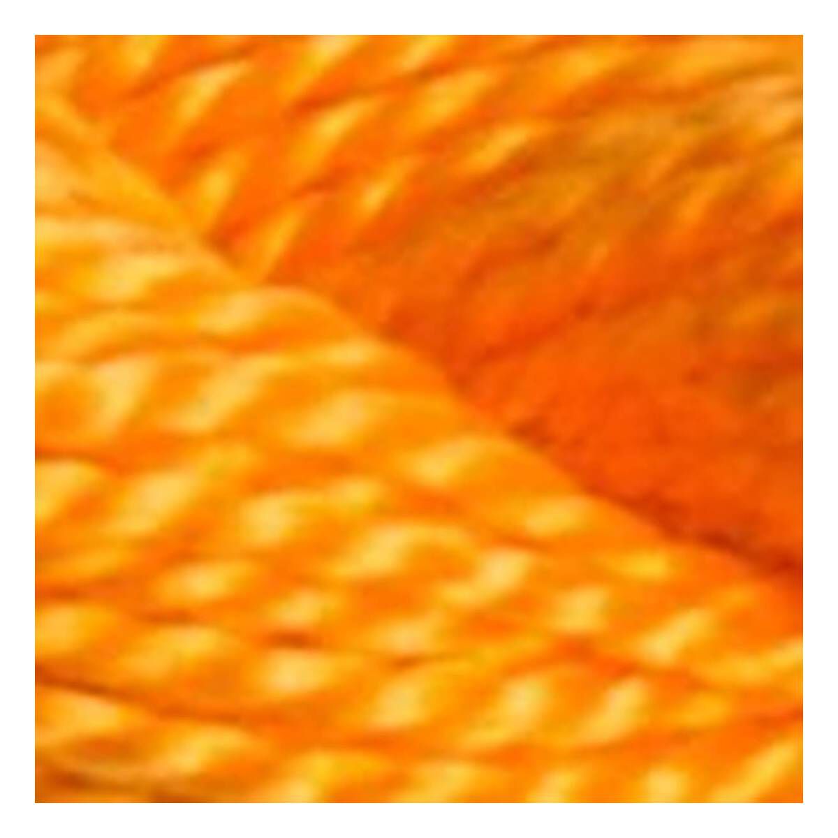 DMC Orange Pearl Cotton Thread Size 5 25m (741) | Hobbycraft