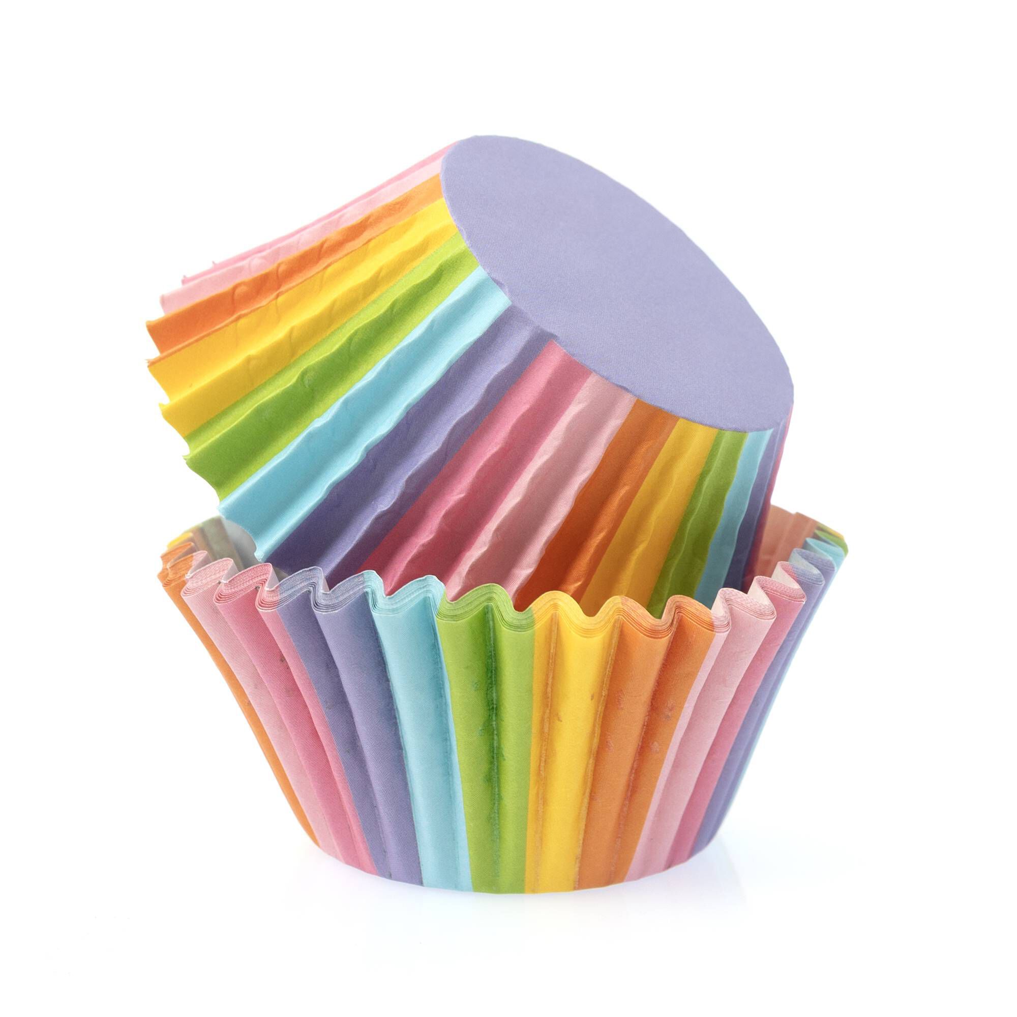 Whisk Rainbow Bright Mix Cupcake Cases 100 Pack | Hobbycraft