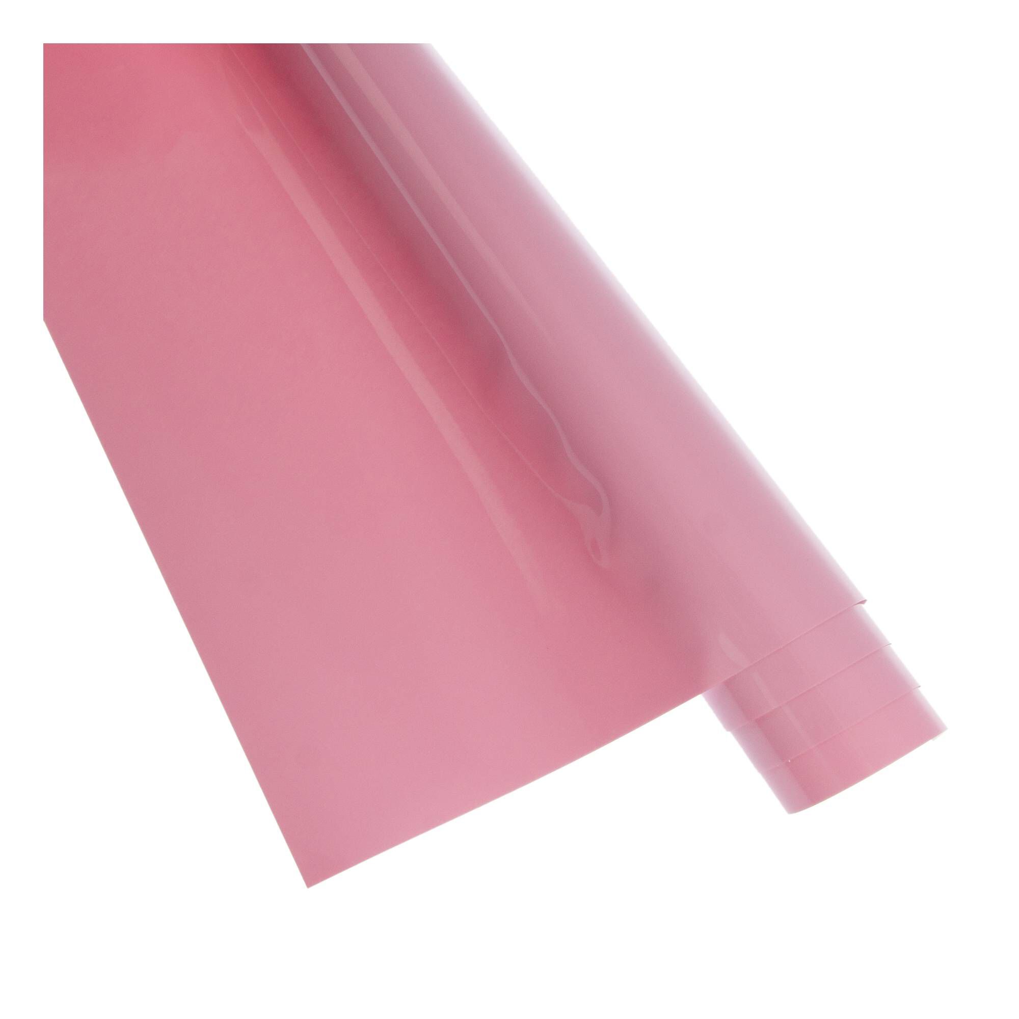 Pink PU Iron-On Vinyl 12 x 24 Inches | Hobbycraft
