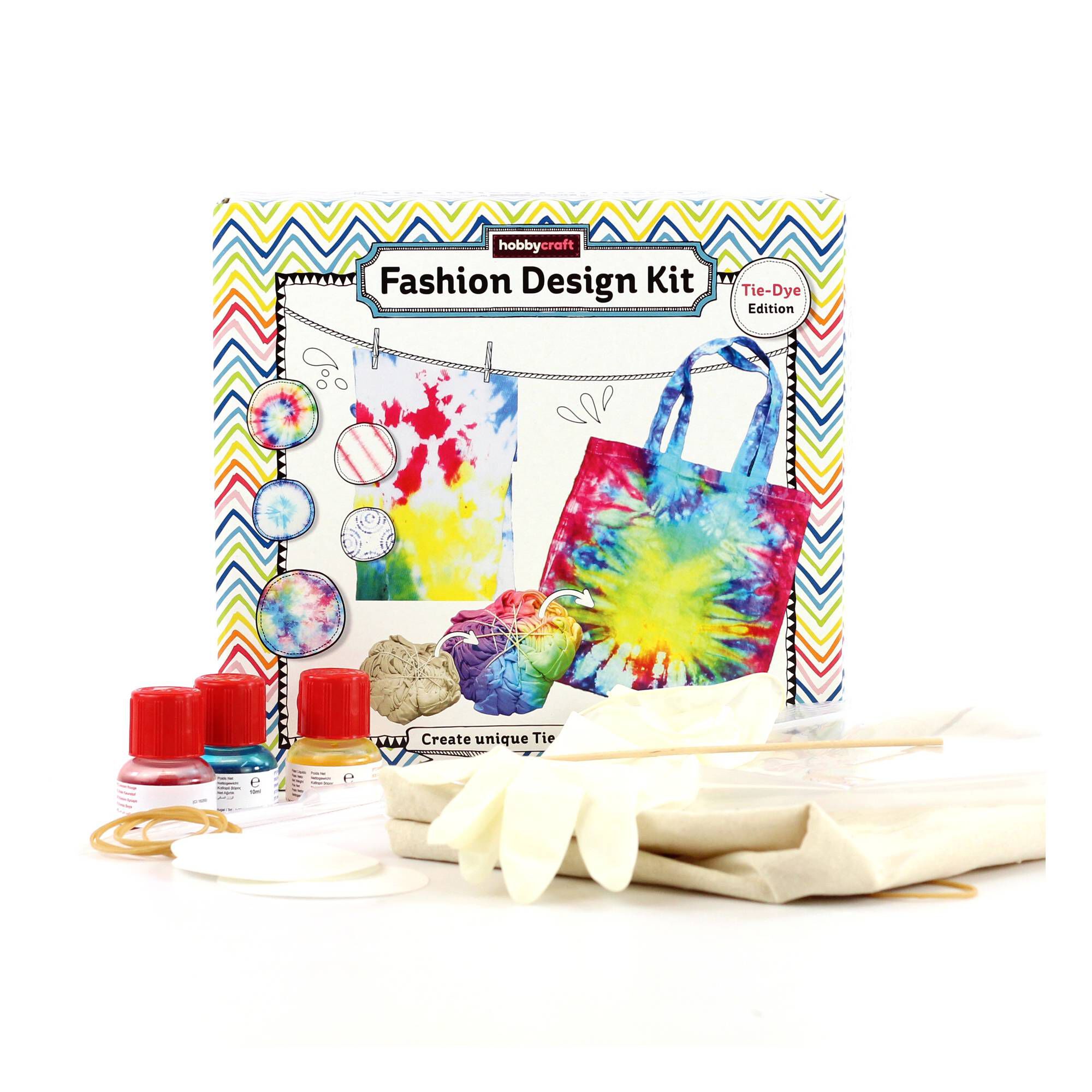 Tie-Dye Fashion Design Kit | Hobbycraft