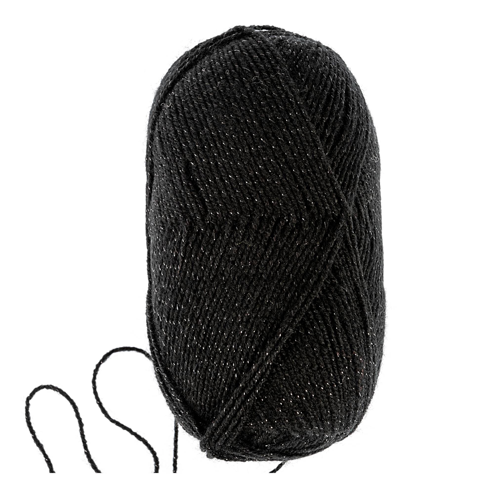 James C Brett Black Twinkle DK Yarn 100g | Hobbycraft