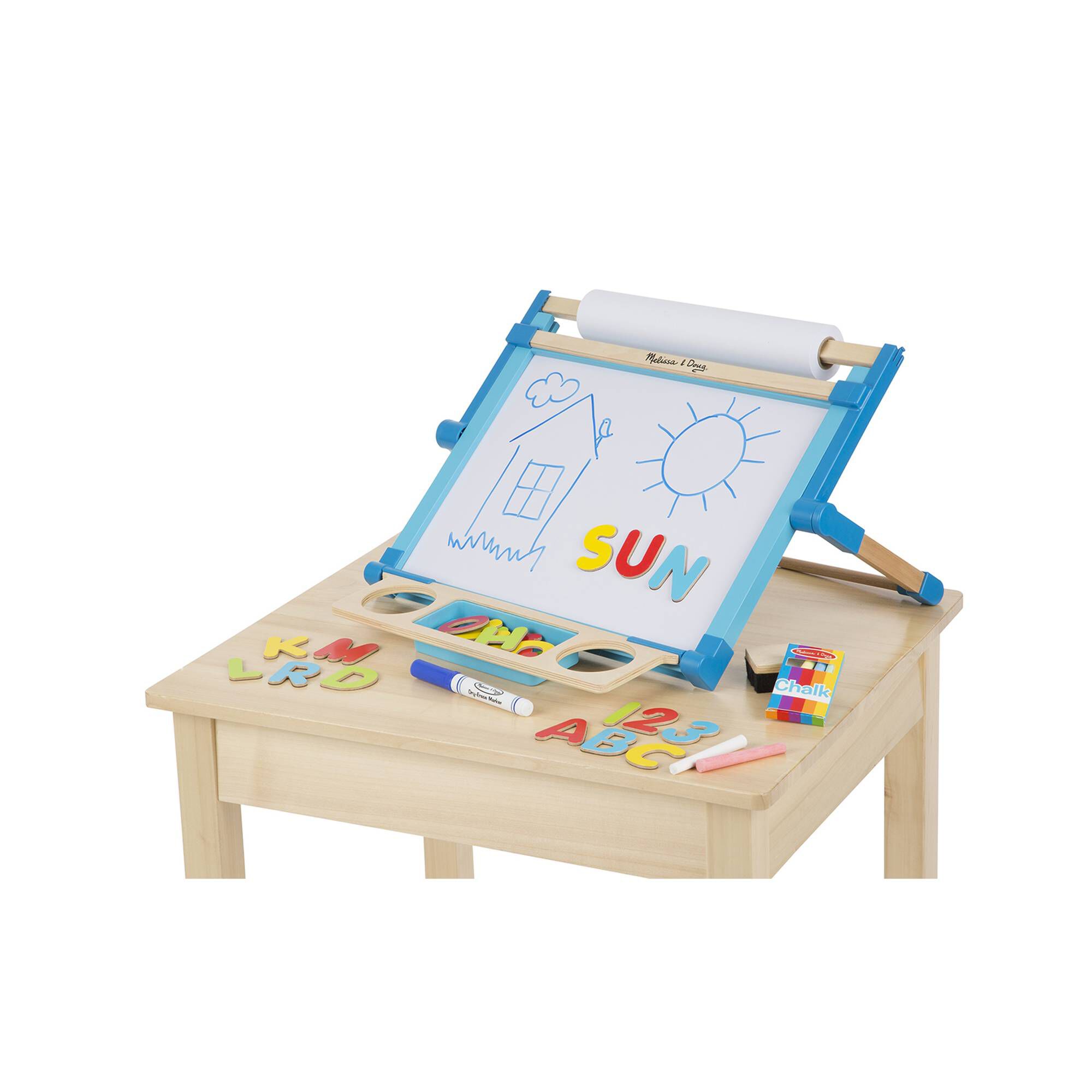 Melissa & Doug Wooden Tabletop Easel | Hobbycraft