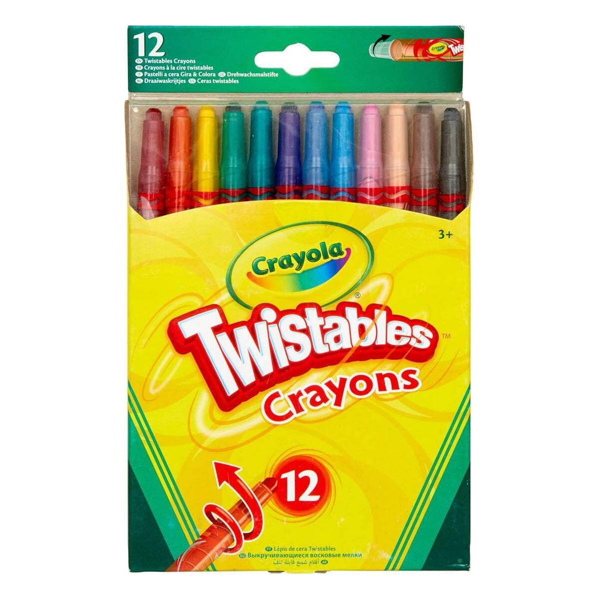 Crayola Twistable Crayons 12 Pack | Hobbycraft