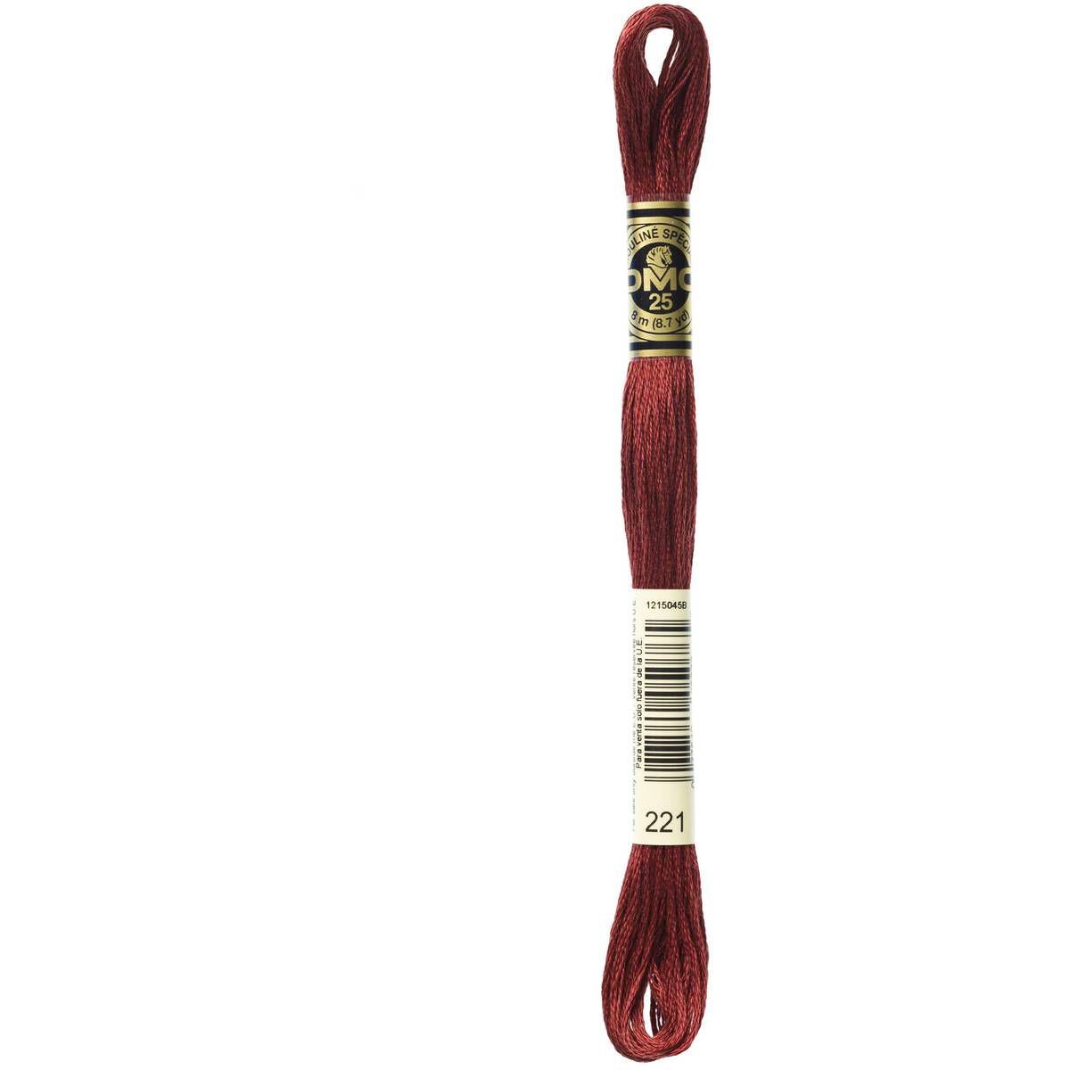 DMC Red Mouline Special 25 Cotton Thread 8m (221) | Hobbycraft