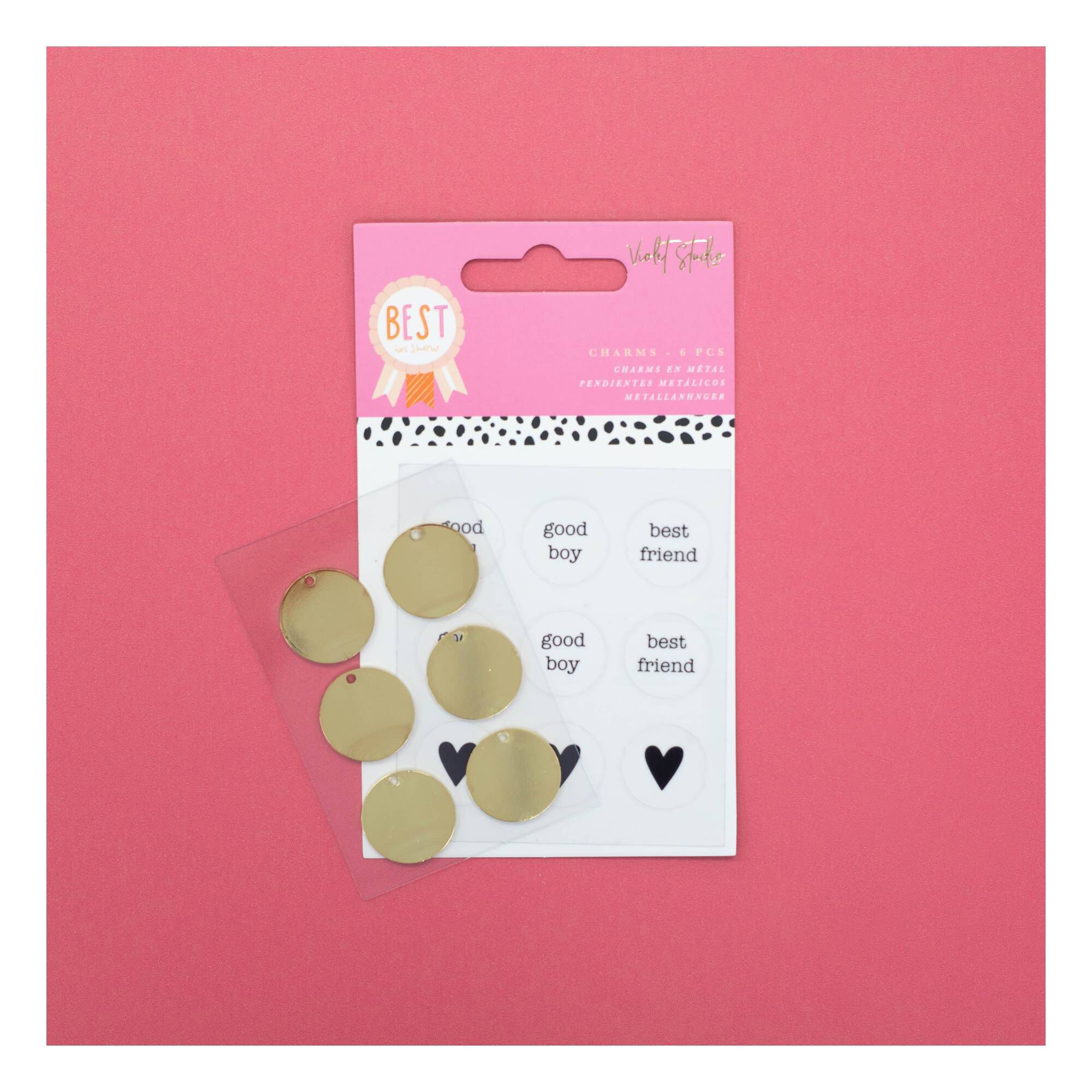 Violet Studio Best in Show Charms 6 Pack | Hobbycraft