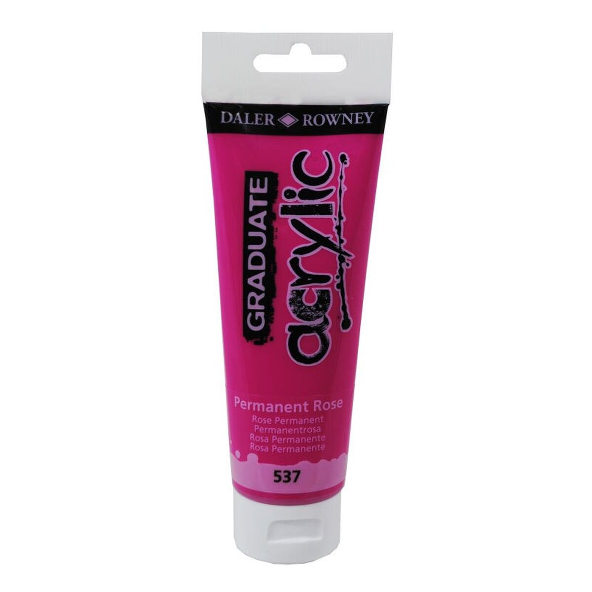 Daler-Rowney Graduate Permanent Rose Acrylic Paint 120ml | Hobbycraft