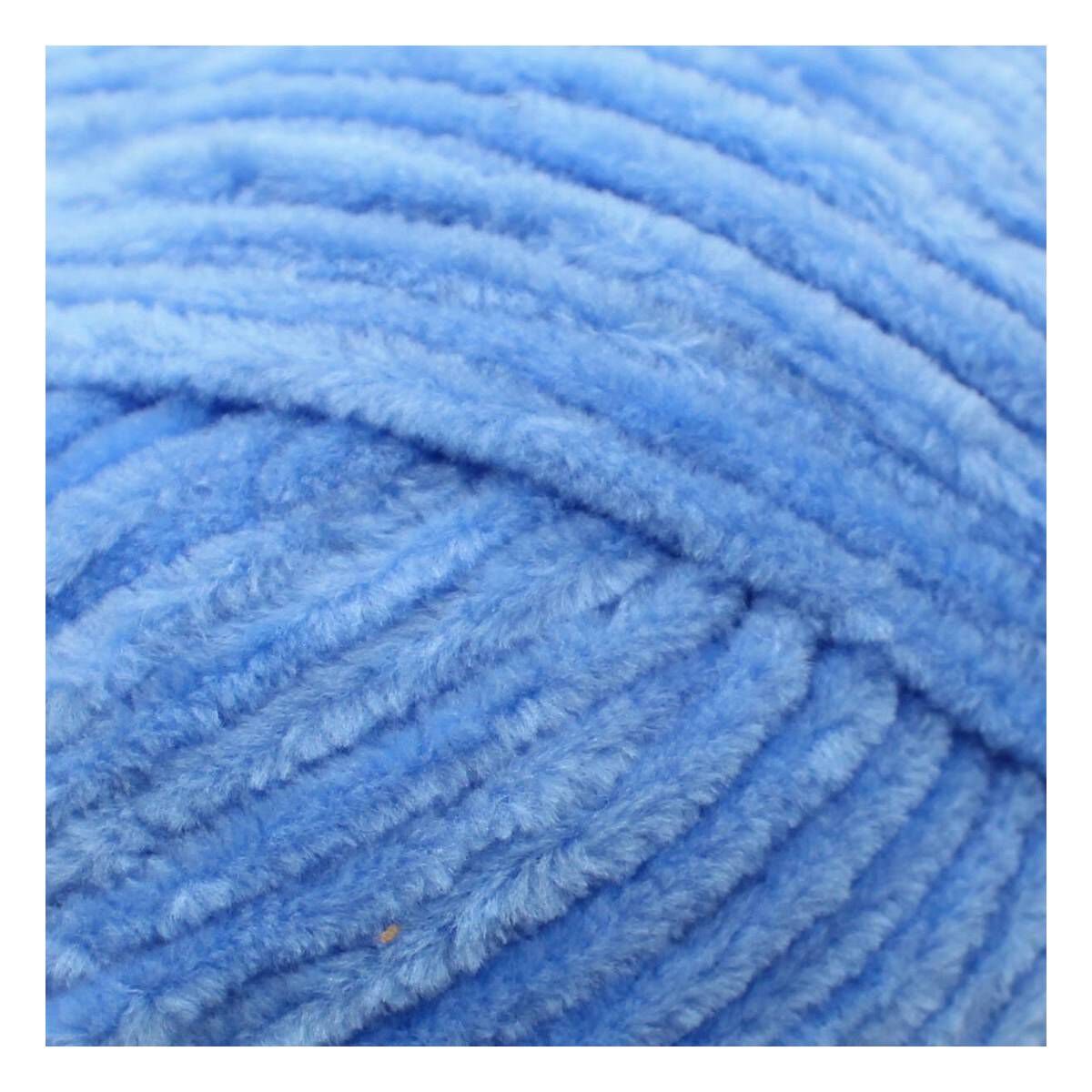 James C Brett Cobalt Blue Flutterby Chunky Yarn 100 g | Hobbycraft