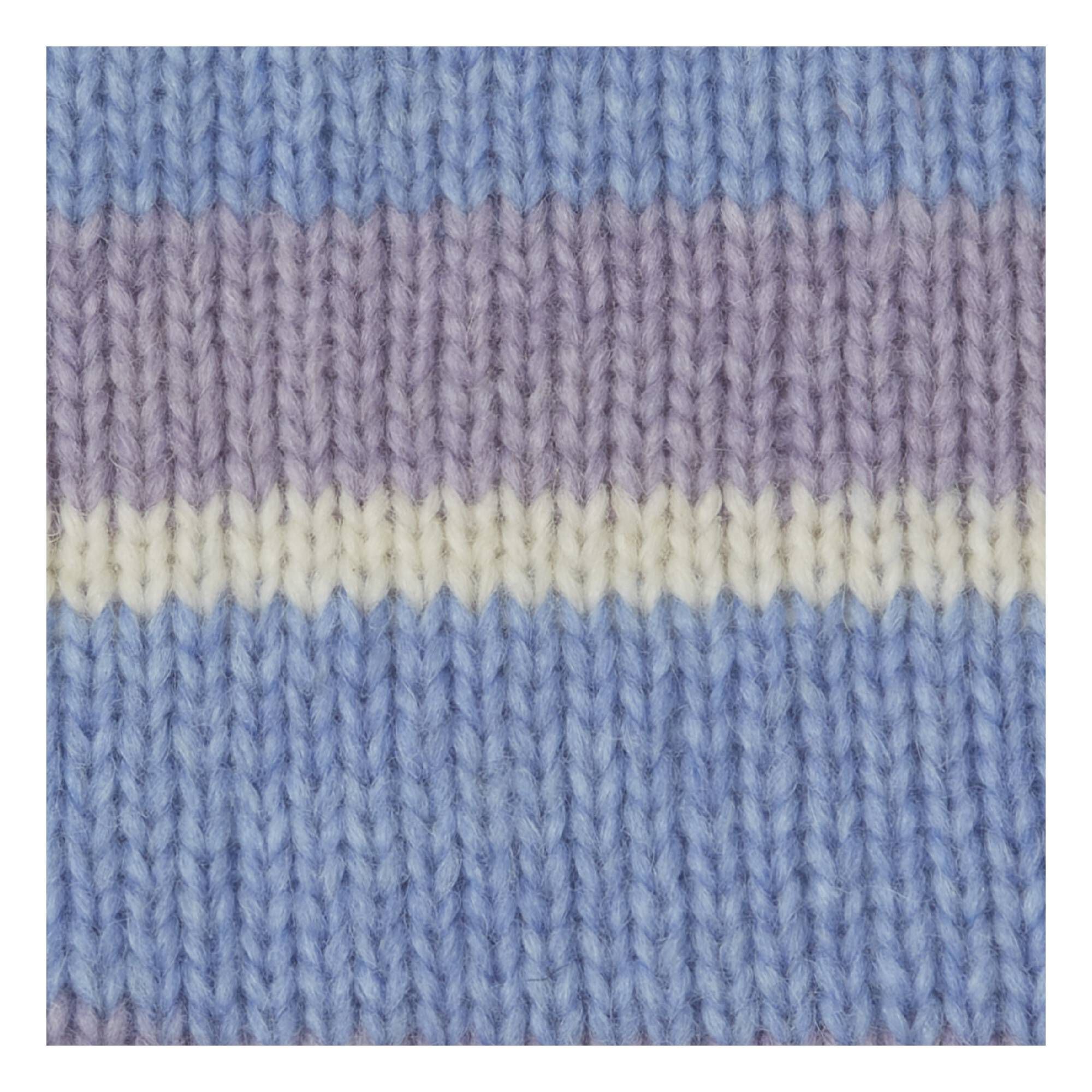 Wool and the Gang Blue Sky Feeling Good Stripe 50g | Hobbycraft
