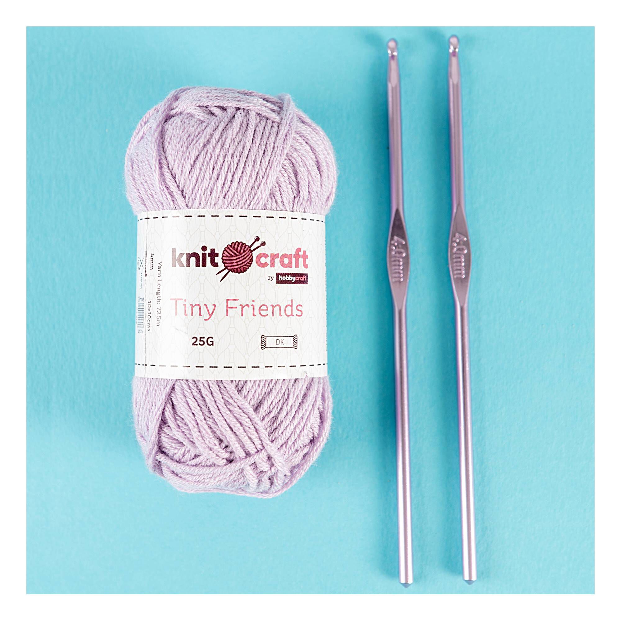Knitcraft Lavender Tiny Friends Yarn 25g | Hobbycraft