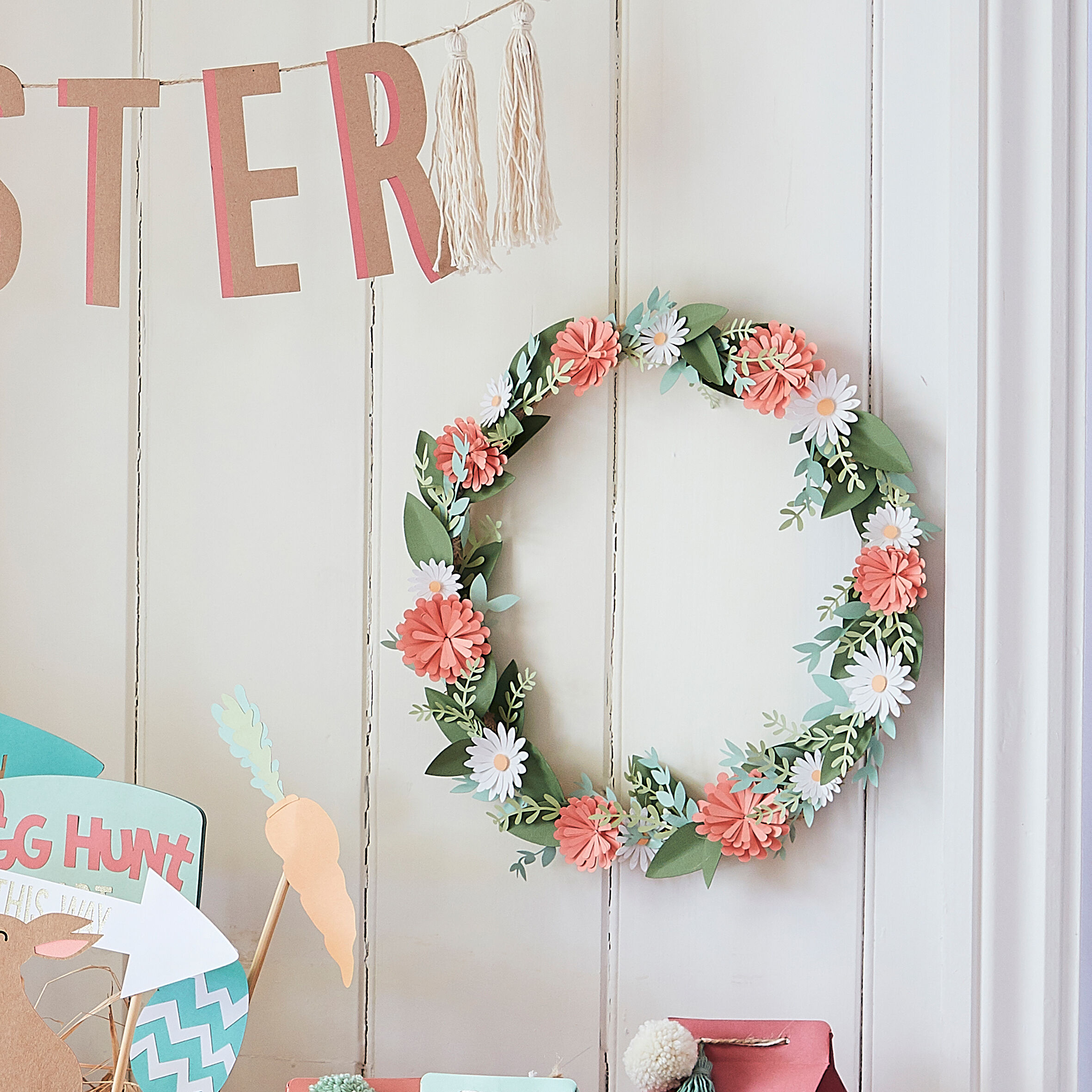 Cricut: How to Make a Spring Wreath | Hobbycraft