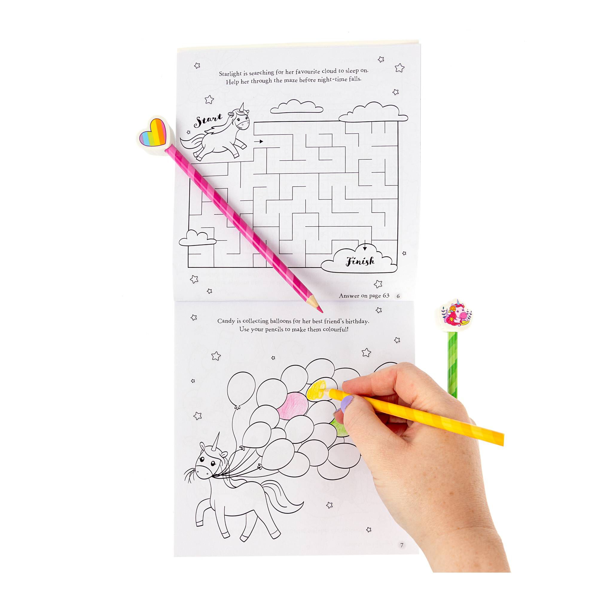 Unicorn Magic Colouring and Activity Set | Hobbycraft