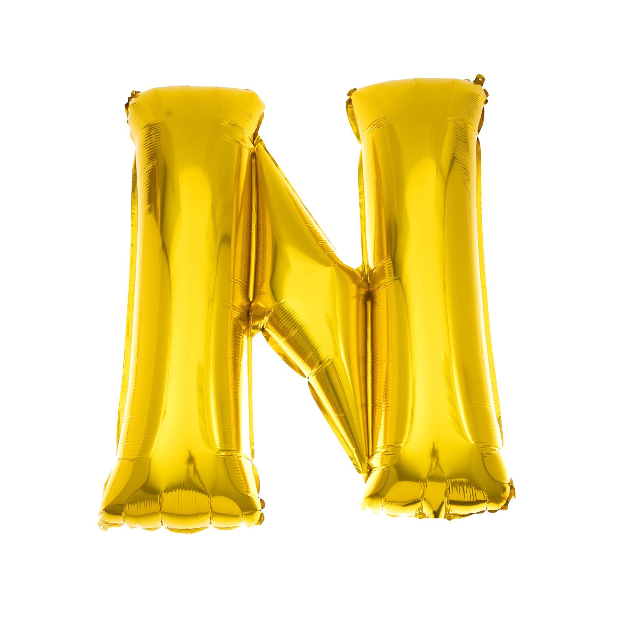 Extra Large Gold Foil Letter N Balloon | Hobbycraft