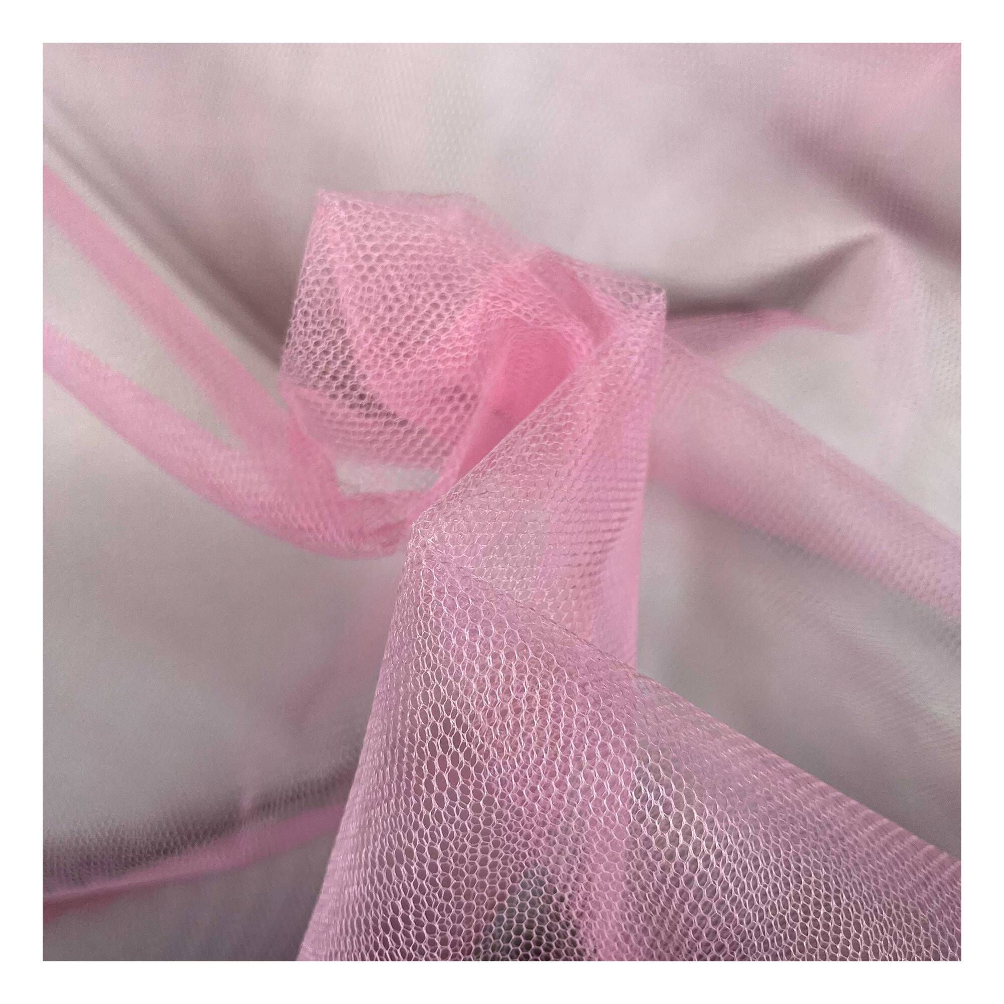 Orchid Nylon Dress Net Fabric by the Metre | Hobbycraft