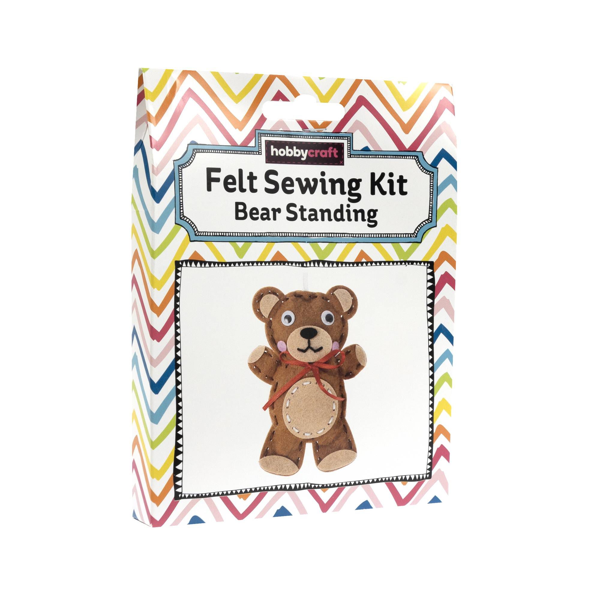 Standing Bear Felt Sewing Kit | Hobbycraft