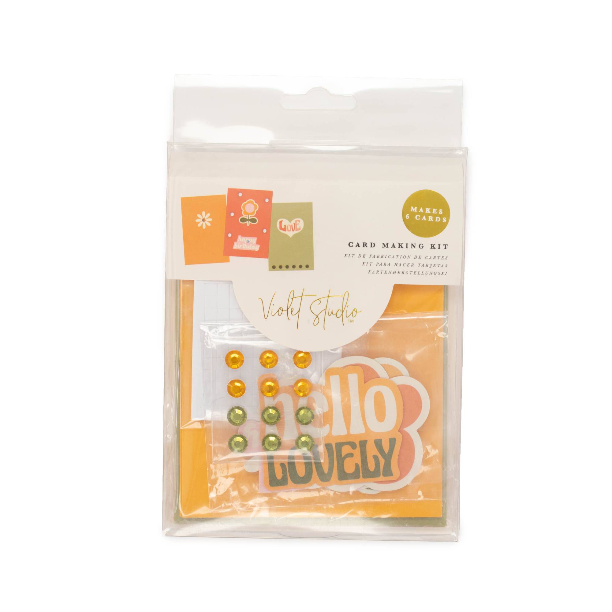 Violet Studio Blooms Mini Card Making Kit 6 Pack | Hobbycraft