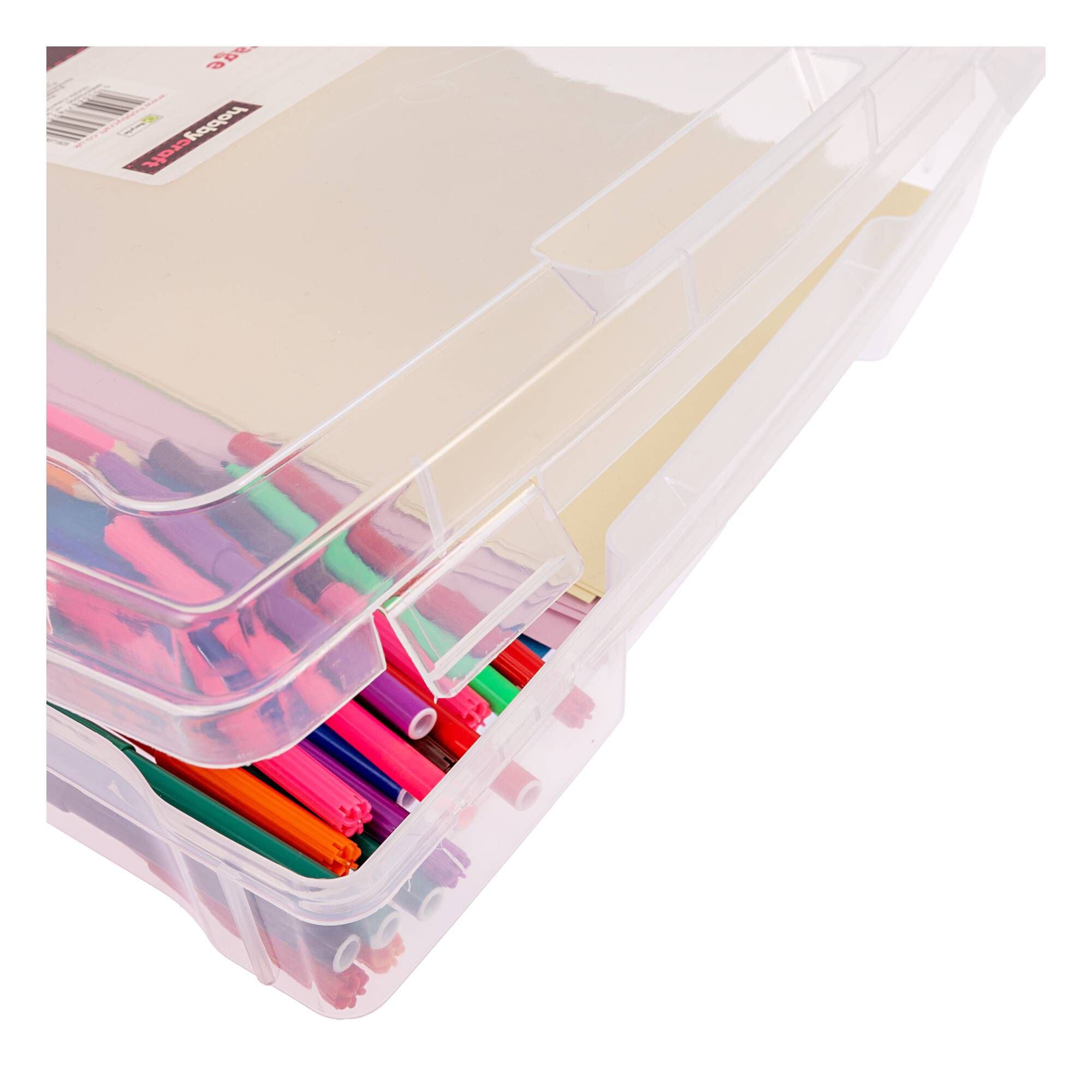 Craft Storage Box 36cm x 36cm x 8cm | Hobbycraft