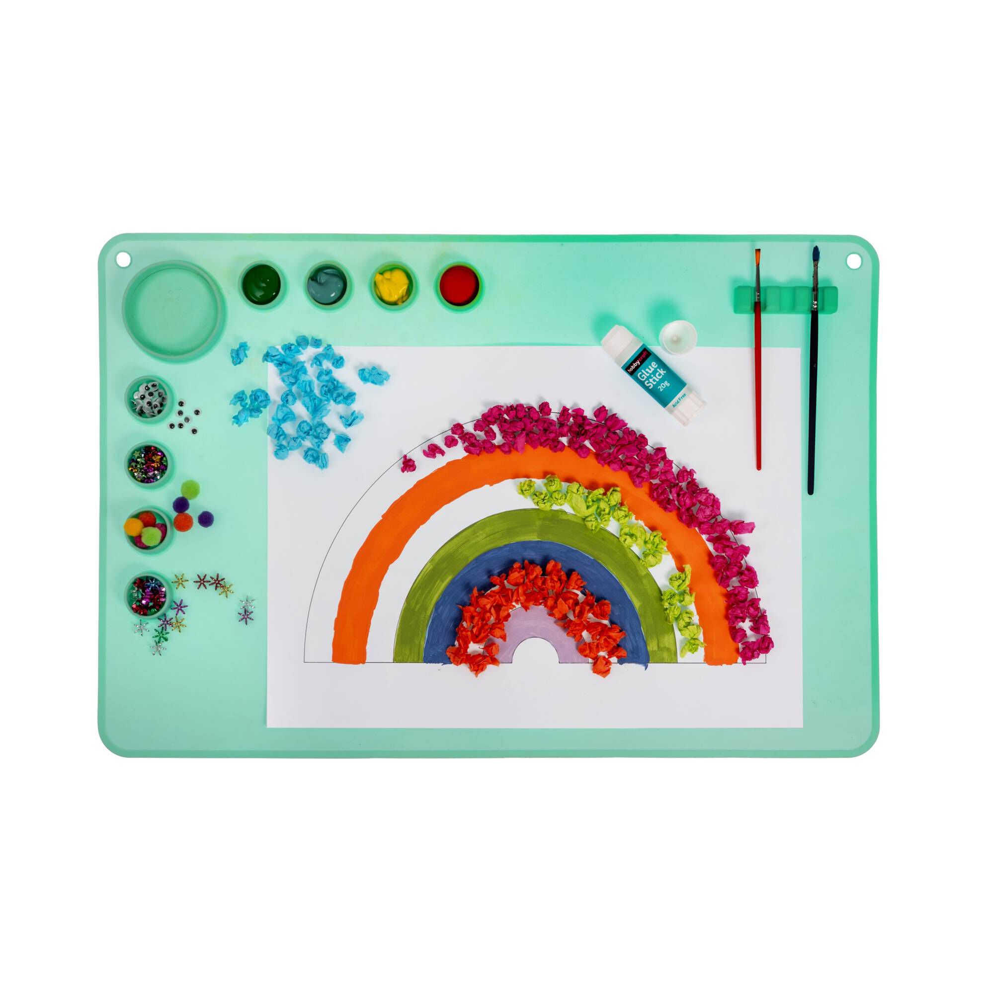 Mint Crafting Mat 60cm x 40cm | Hobbycraft