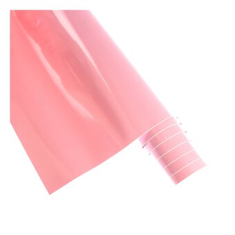 Pink Glossy Permanent Vinyl 12 x 48 Inches | Hobbycraft