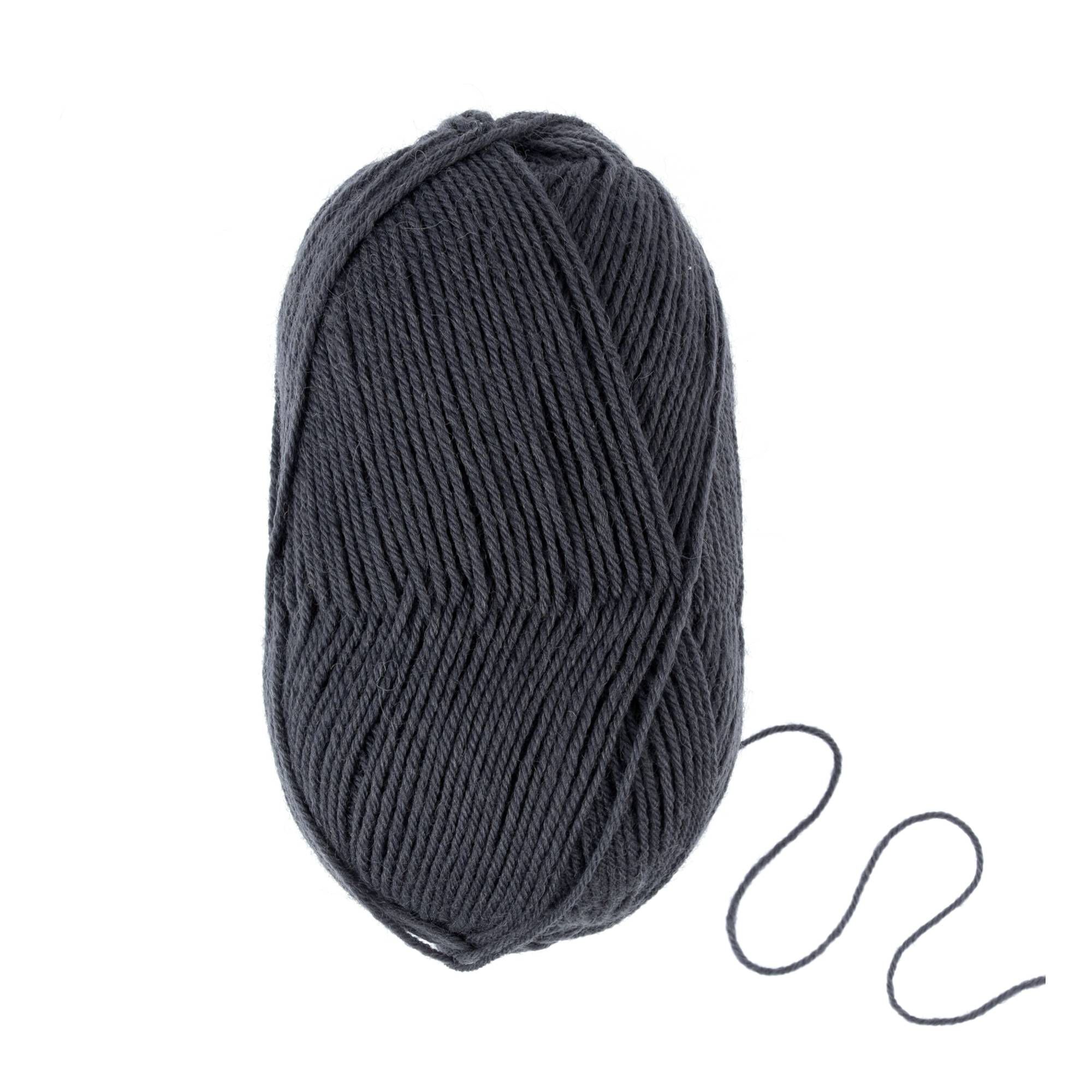 Women's Institute Dark Grey Home Grown DK Yarn 100g | Hobbycraft
