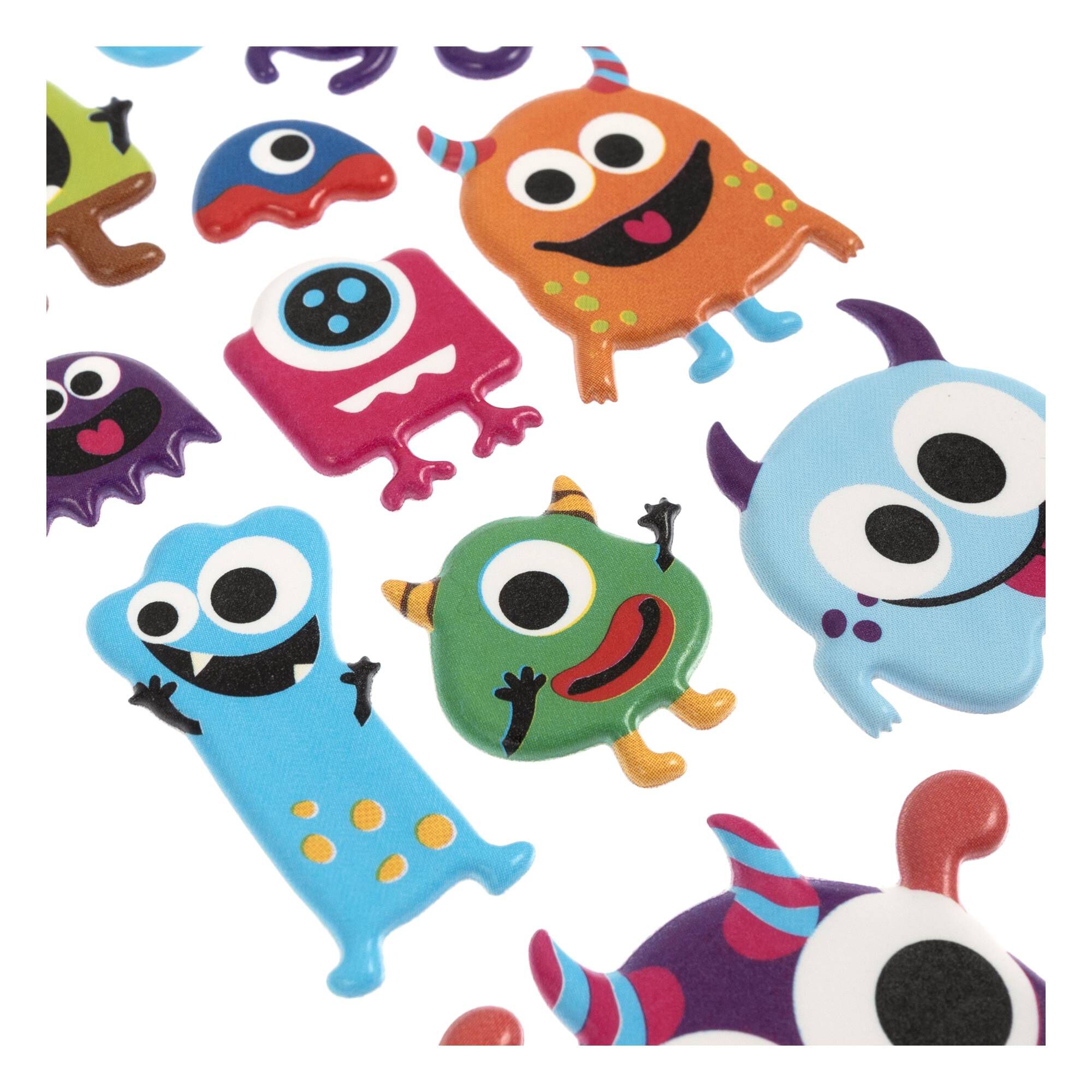 Monster Gel Stickers | Hobbycraft
