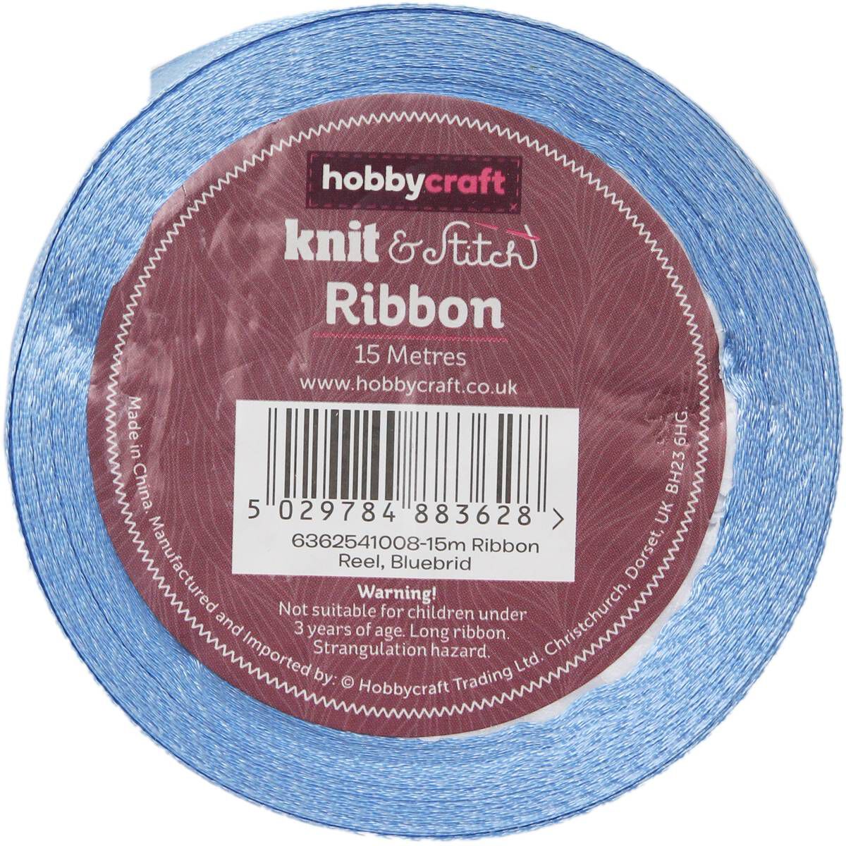 Bluebird Satin Ribbon 20mm x 15m | Hobbycraft