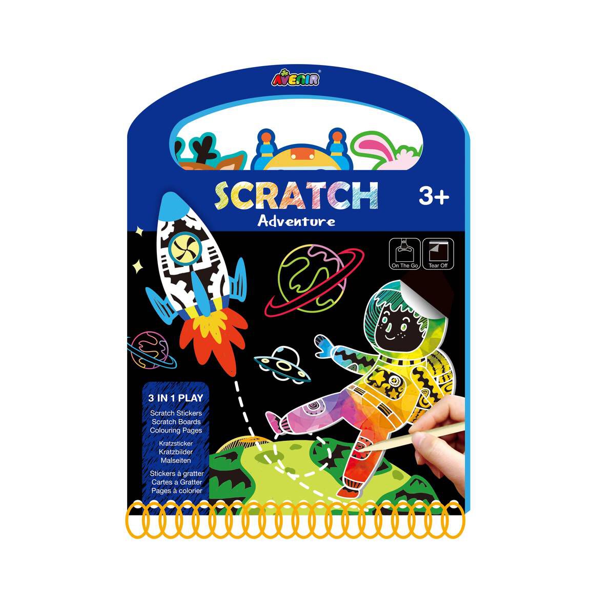 Avenir Scratch Adventure Scratch Book | Hobbycraft