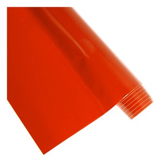 Orange Glossy Permanent Vinyl 12 x 48 Inches | Hobbycraft