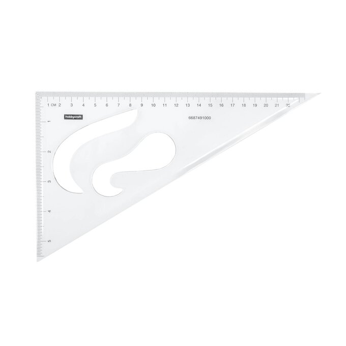 Small Set Square 60 Degrees | Hobbycraft