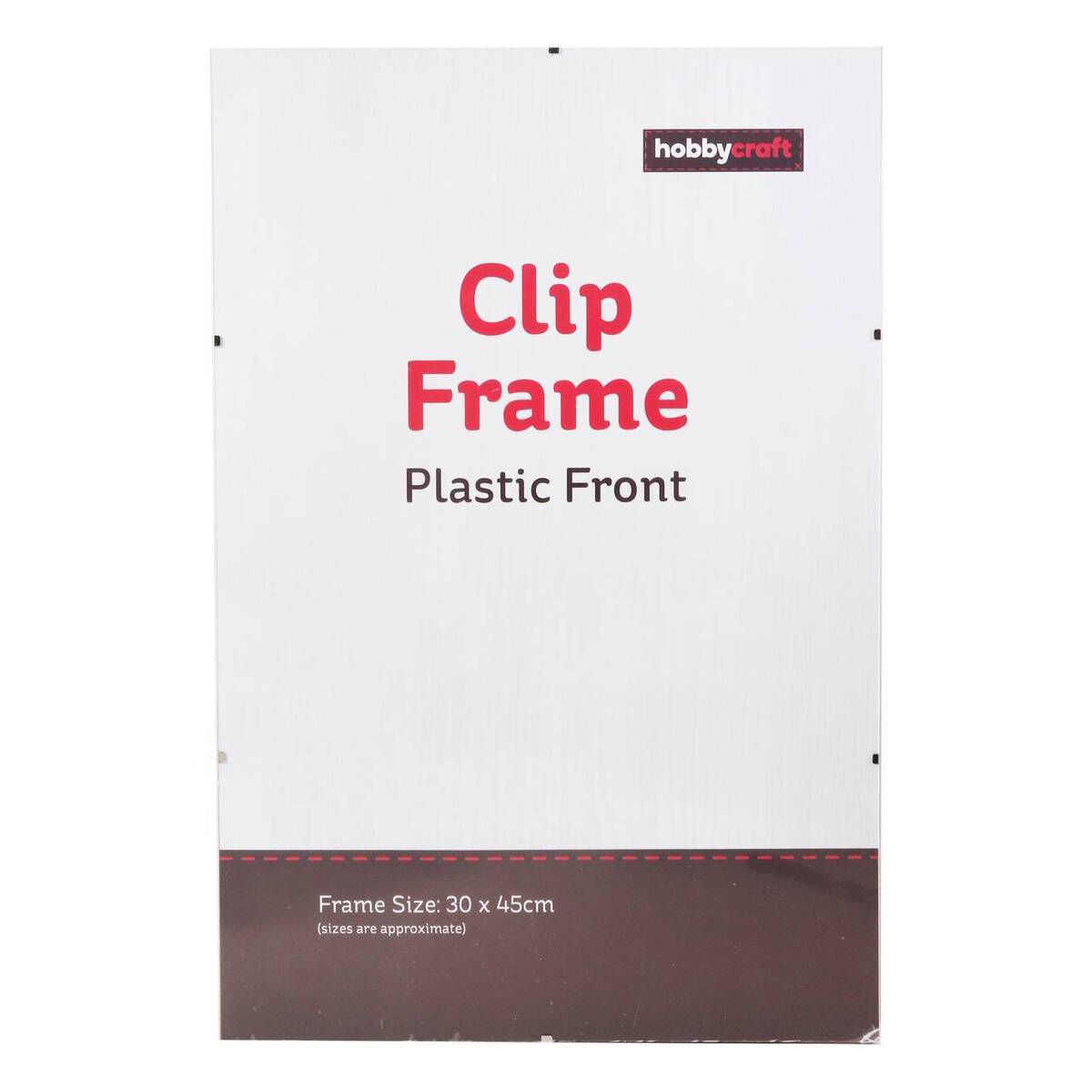 Plastic Clip Frame 30cm x 45cm | Hobbycraft