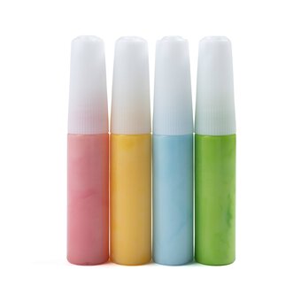 Pastel Suncatcher Paint Pens 6ml 4 Pack | Hobbycraft