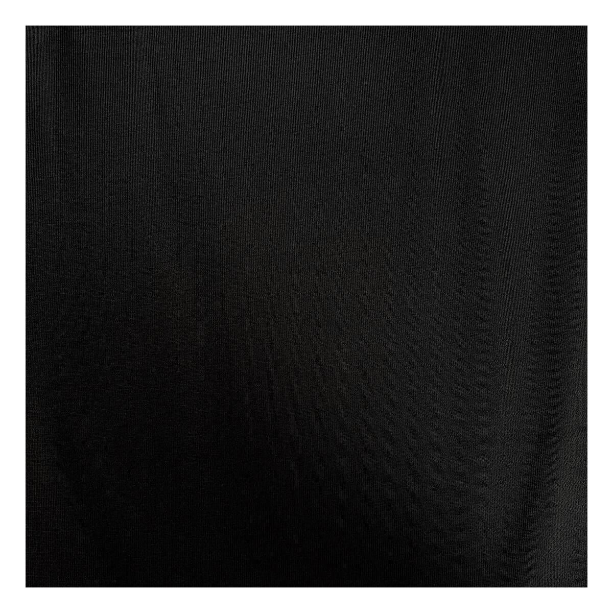 Black Cotton Spandex Jersey Fabric by the Metre | Hobbycraft