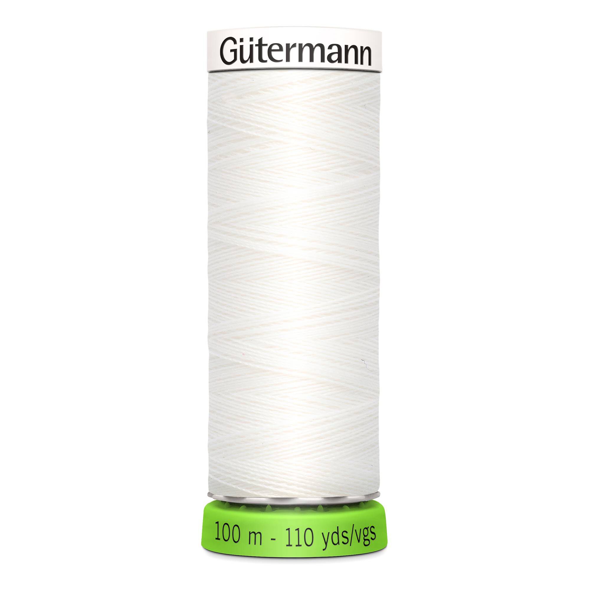 Gutermann White Sew All Recycled rPET Thread 100m (800) | Hobbycraft