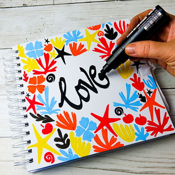 How to Decorate a Journal with POSCA Pens | Hobbycraft
